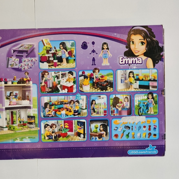 Lego | Toys | Lego Friends Emmas House 495 | Poshmark